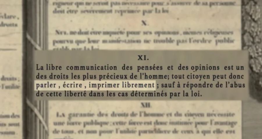 Les limites de la liberté